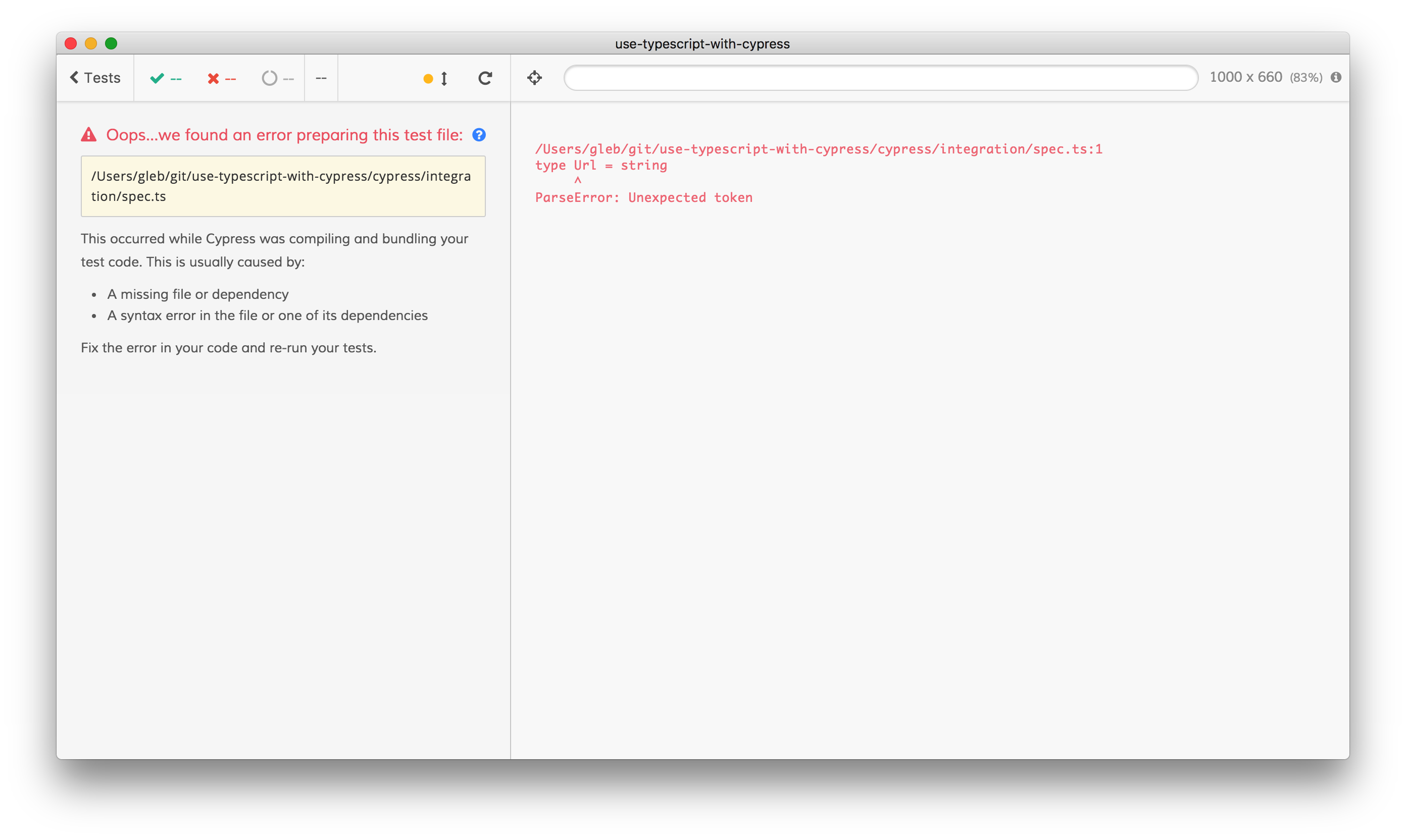 Use TypeScript With Cypress LaptrinhX